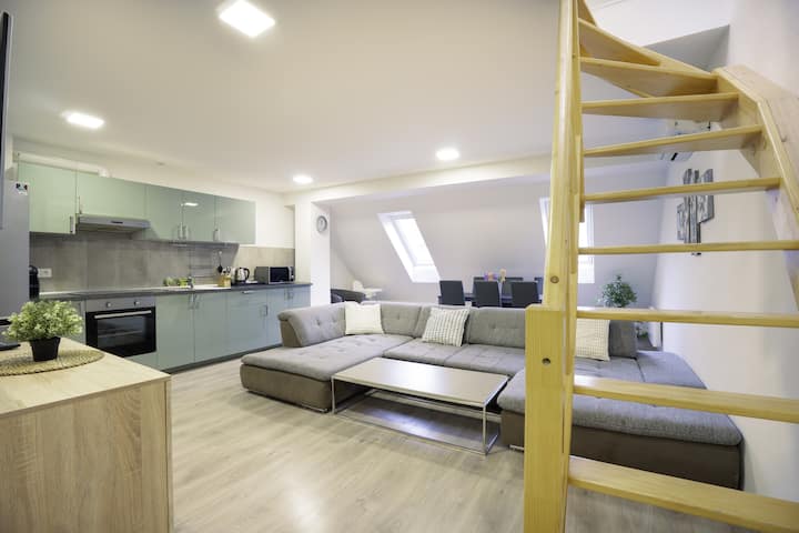 Mezonetový  Apartmán Ve Středu Brna - Křenova - Brno