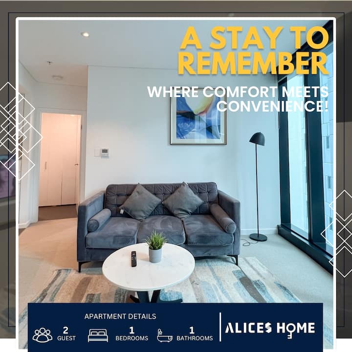 Cozy Escape 1b Apt In Skytower Brisbane Cbd C1 - Brisbane