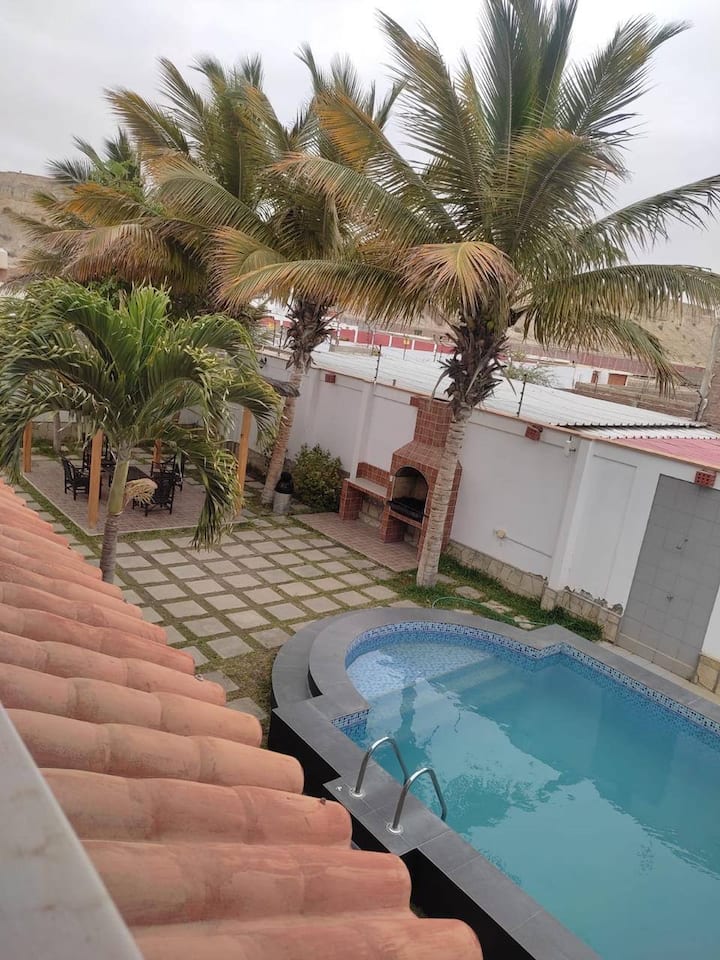 Amplia Casa De Playa Con Piscina "Paraíso Colán" - Paita