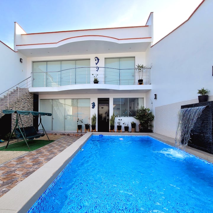 "Casa Bujama" Beach & Pool, Bujama Baja, Lima - Mala