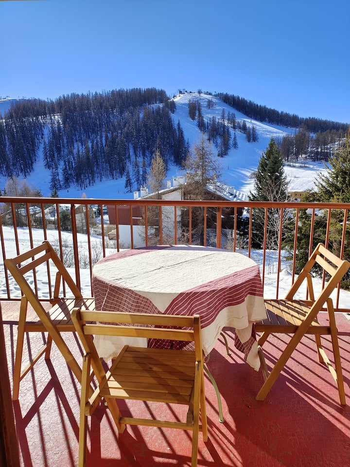 Appartement Spacieux Avec Grande Terrasse Valberg - Beuil