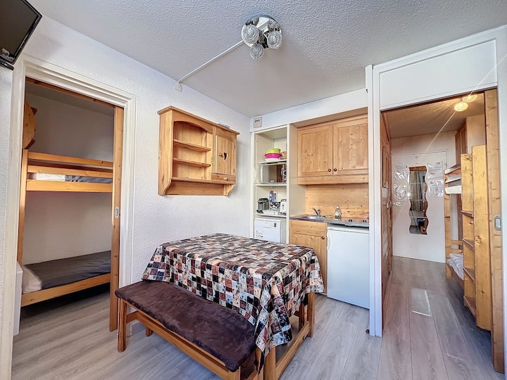 Appartement 6 Personnes Res La Roche Blanche - Val Thorens