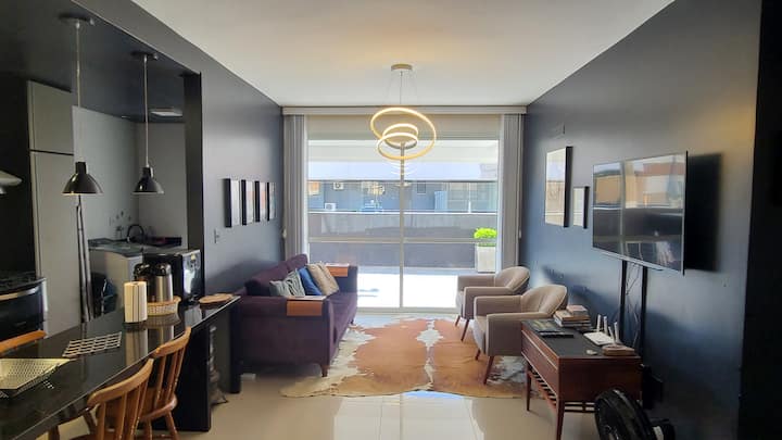 Apartamento Térreo - 40m Da Praia - 3 Dormitórios - Torres