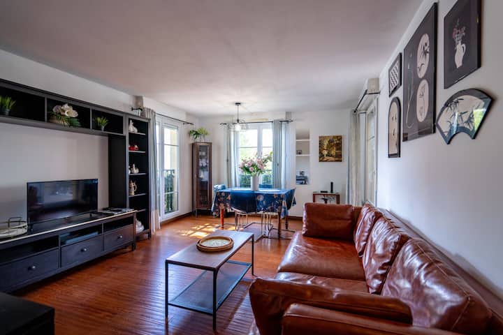 Spacieux Appart Familial Disney Paris 3ch / Jardin - Bussy-Saint-Georges