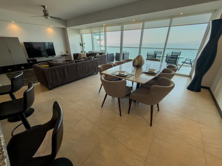 Península: 4br, Vista Al Mar, Elevador Privado. - Mazatlán