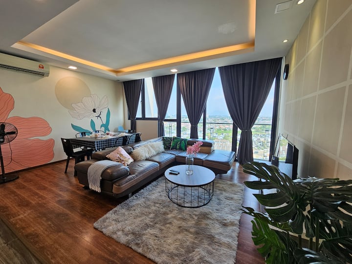Vivacity Jazz Suites 1 3br 8pax 15min To Airport12 - Kuching