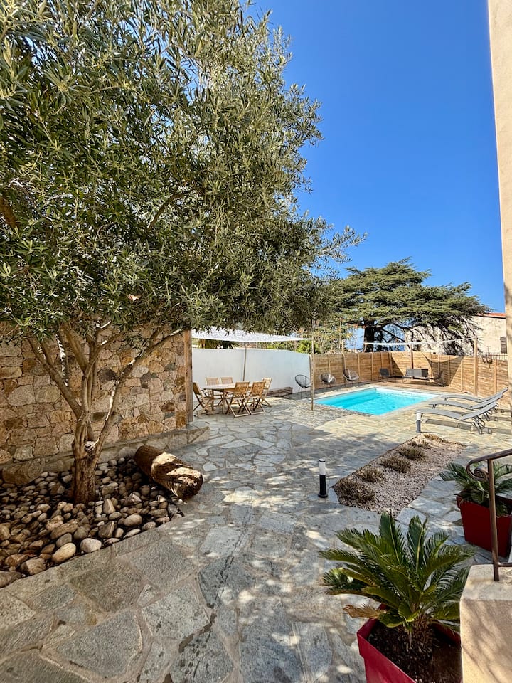 Villa "Chjosella " 150m2  Piscine Et Calme... - L'Île-Rousse