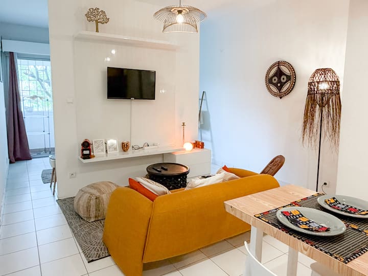 ⛱ Apt Plage Av Parking, Gardes 24/7, Tennis - Gabon