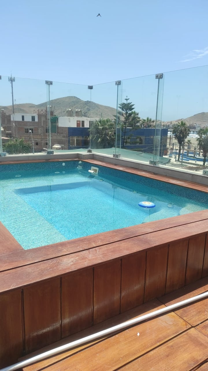 Cerro Azul - Lindo Dúplex En Tercer Y Cuarto Piso - Quilmaná