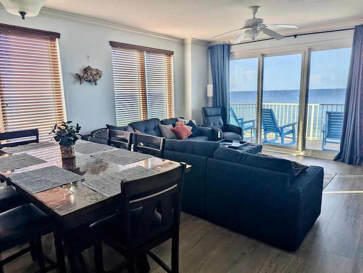 ¡Unidad De La Esquina Delantera Del Golfo Con Vistas Fantásticas! - Panama City Beach, FL