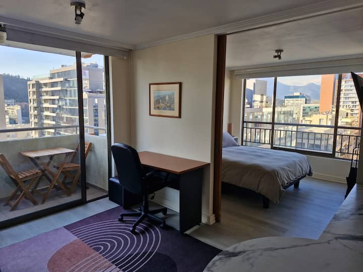 New, Best Of Providencia | Metro, Cafés & Balcony -