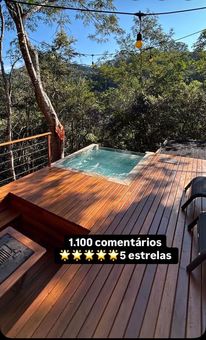 Chalé 4 Montanha Com Piscina Aquecida Privativa. - Santo Antônio do Pinhal