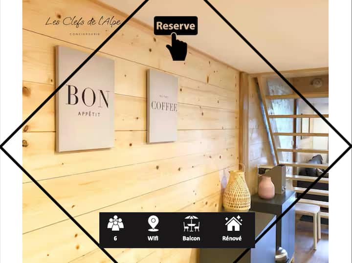 Triplex Très Calme Proche Pistes De Skis - L'Alpe d'Huez