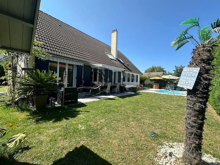 Maison Cocooning, Billard & Cheminée Proche Paris - Essonne