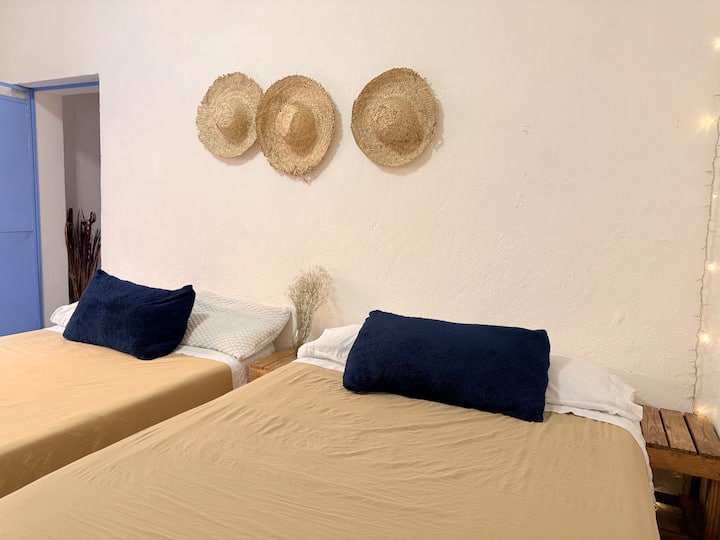 Cómoda Habitación A 6 Calles De La Catedral - Puebla