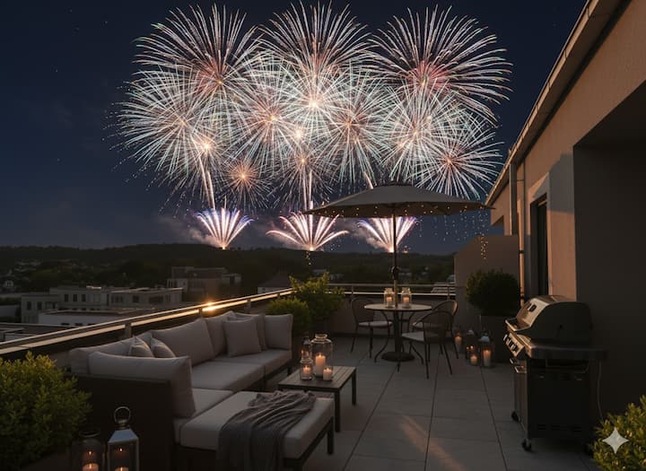 Loft Mit Seeblick Am Schloss Feuerwerk § Sunset - Potsdam