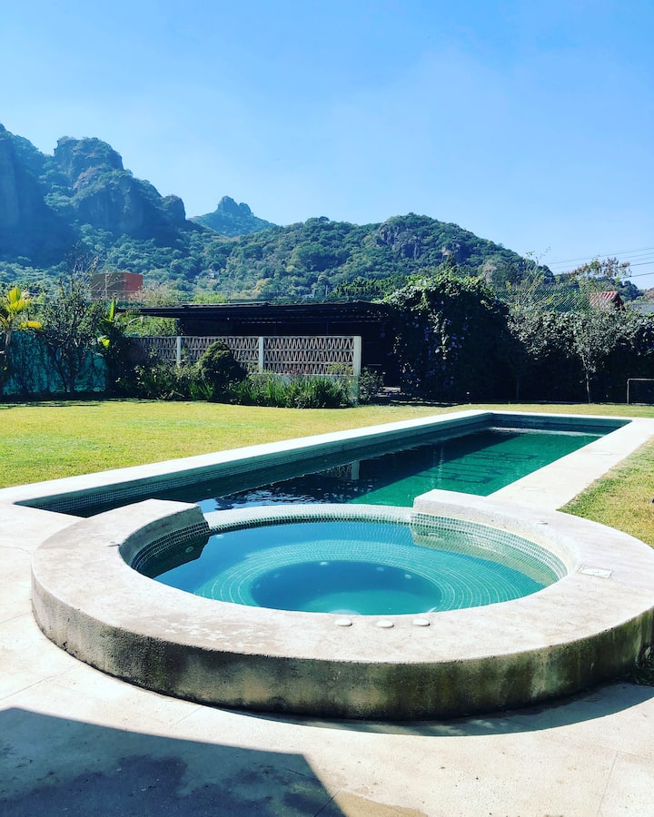 Casa Del Alma. Máxima Comodidad En Una Planta - Tepoztlán
