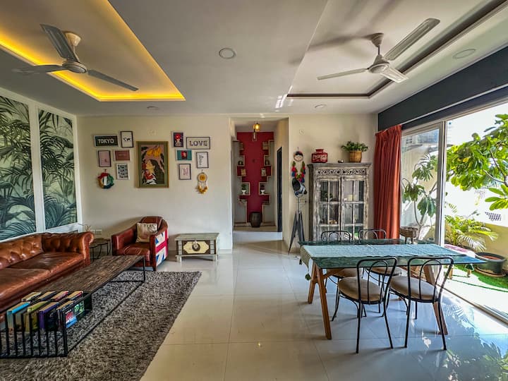 Metro Art House – 2bhk Near Metro | Fast Wi-fi - Jaipur