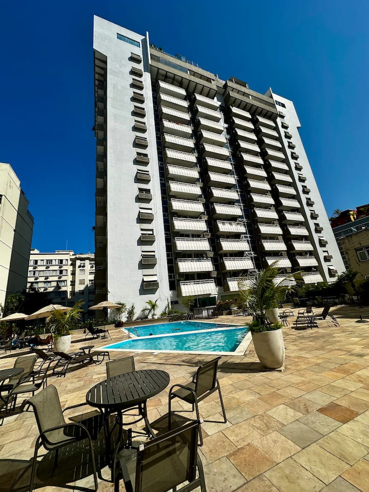 Piscina E Garagem No Coração De Copacabana - Rio de Janeiro