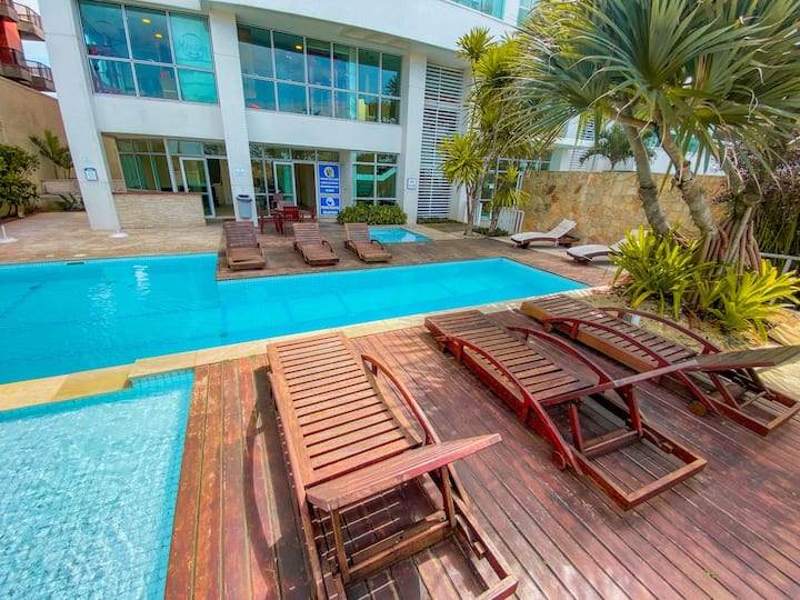 Mandai 223 - Piscina - Sauna - Wi-fi -Frente Praia - Cabo Frio