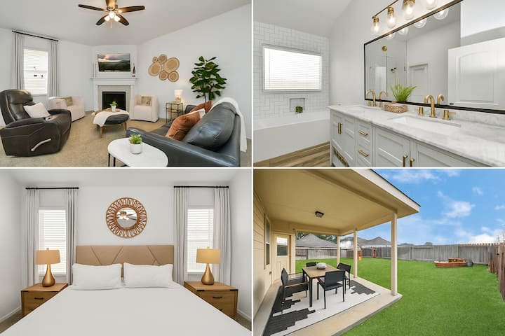 Cinco Ranch Home | Relocations | King Beds | Park - Katy, TX