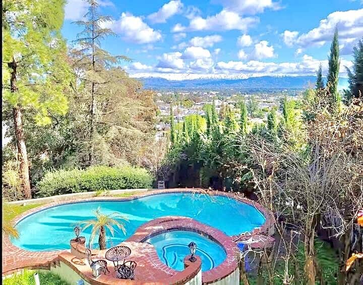 Private Garden Villa~views~pool~heated Spa~bbq - Los Angeles, CA