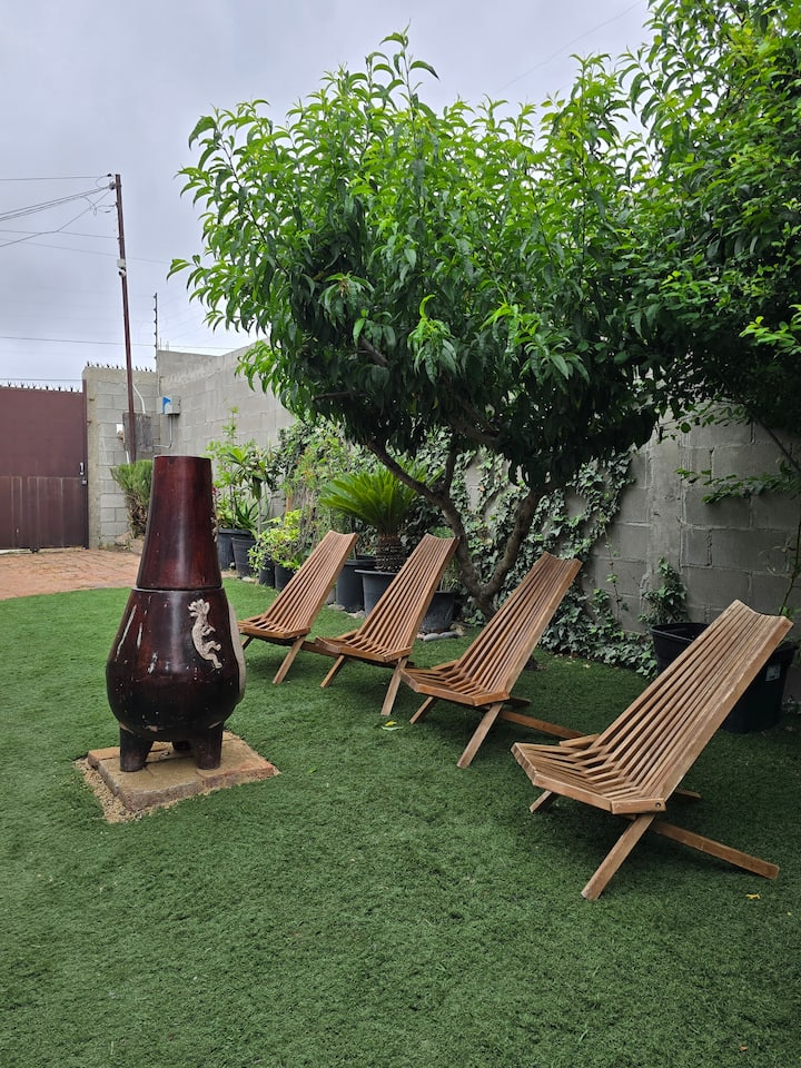 2br • Fire Pit • Fast Wifi • Garden • Smart Tv - Rosarito