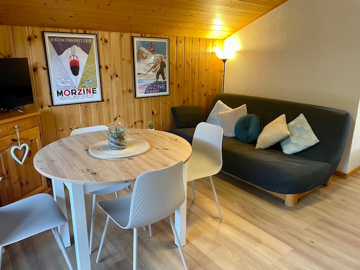 Quiet Two Bedroom Apartment 30m2 In Morzine With Mountain View - Avoriaz