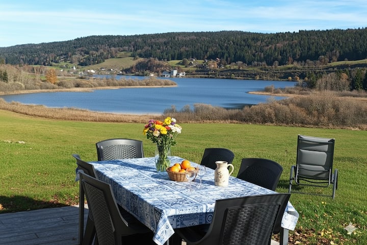 Appartement Jura Vue Dégagée Lac Et Nature - Saint-Laurent-en-Grandvaux