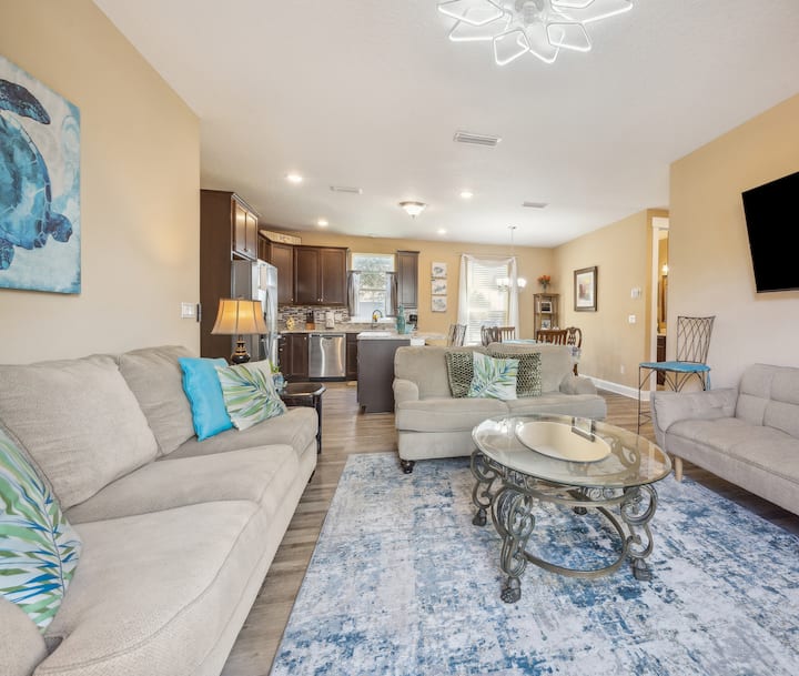 Palm Tree House, First Floor Home, 4 Blks 2 Ocean - Ponte Vedra Beach, FL