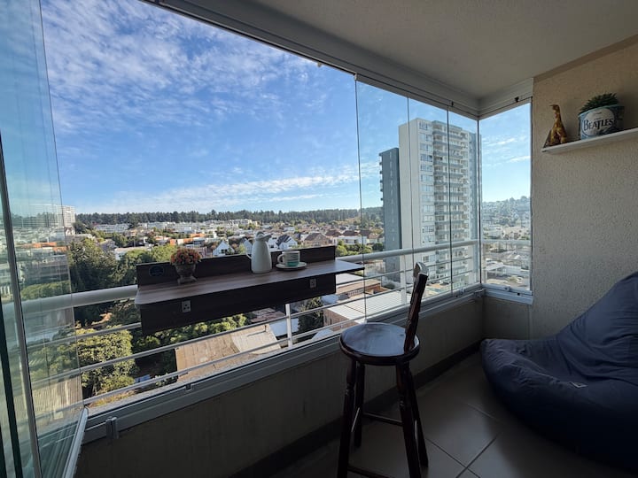 Departamento Equipado En Con Con. - Concón