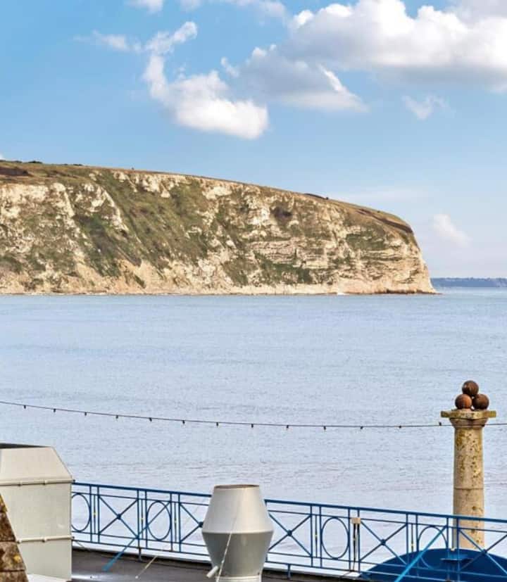 Sandcastles Apartment Centre Of Town - Sea Views - Dorset
