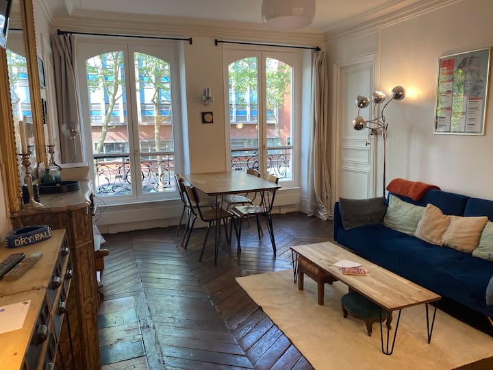 Appt Familial Dans L'ancien  2 Chambres + 1 Alcôve - Paris