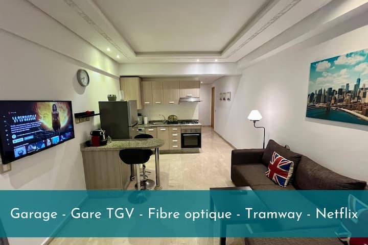 Modern & Cosy Belvedere ⭐️ Tramway & Train Station - Casablanca