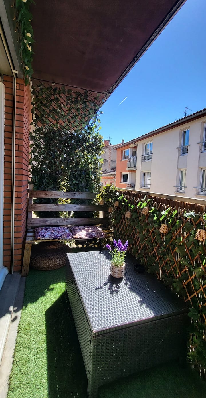 Cocon Apaisant Avec Balcon Au Cœur De Toulouse - Toulouse