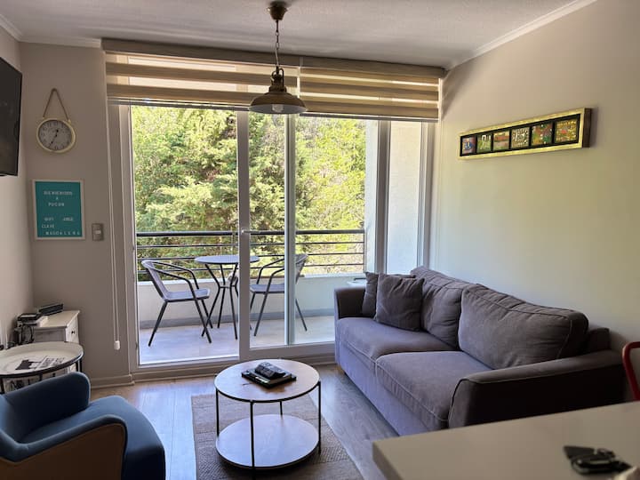 Departamento Cálido Y Equipado En Pucón - Pucón