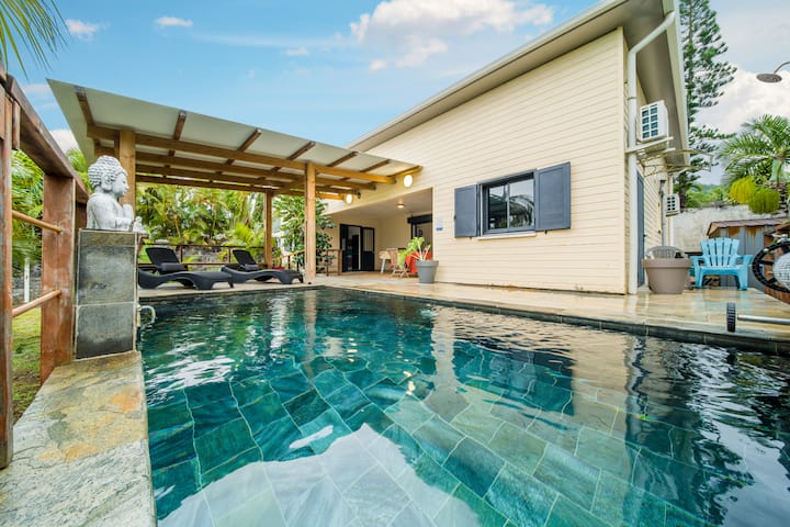 Villa Mezina -Piscine - Plage A 5 Minutes A Pied - La Réunion