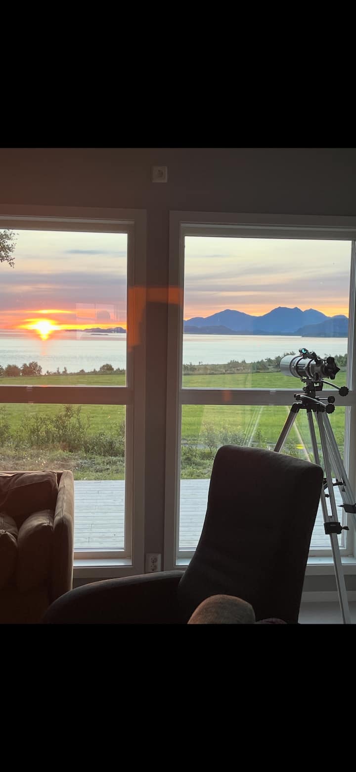 Panorama Sjøutsikt | Hytte I Leirfjord - Dønna