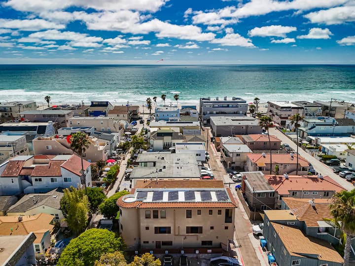 ¡Pasos De Casa De Playa De Lujo "Completos" Desde Mission Beach Con Jacuzzi (No Es Un Condominio)! - San Diego
