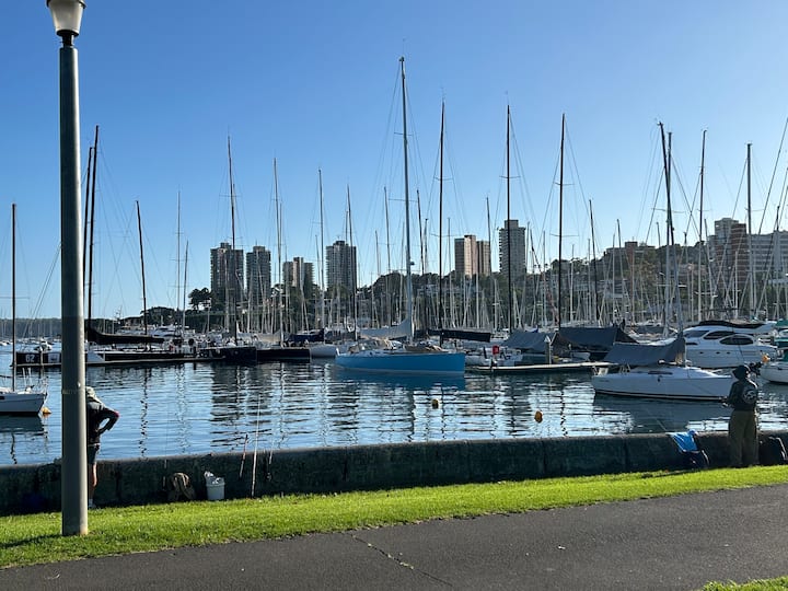 Spacious Apt. Views, Air-con, Laundry & Parking - Sydney