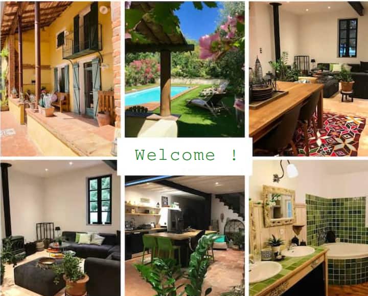 Maison Cosy Avec Piscine Sel Dans éCrin De Verdure - Tarn-et-Garonne