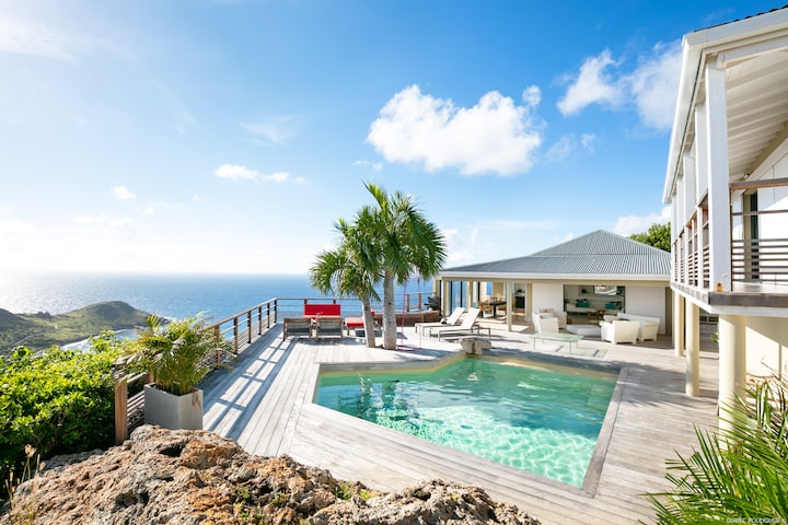 Sea Star Five Villa Gorgeous Sea View At Devet! - Saint Barthélemy