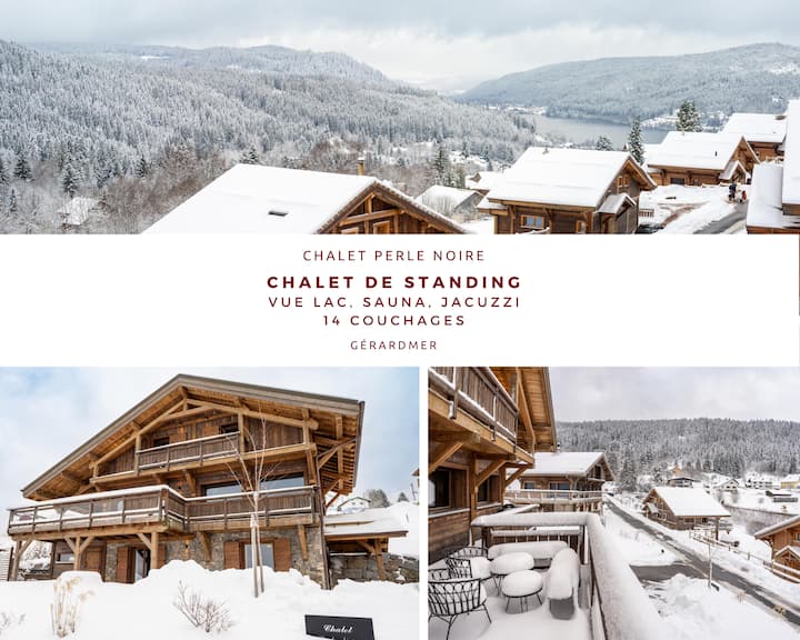 Chalet De Standing, Jacuzzi, Sauna, Perle Noire - Alpen