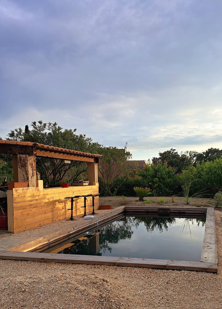 Maison Moderne Climatisée Avec Piscine - Gard