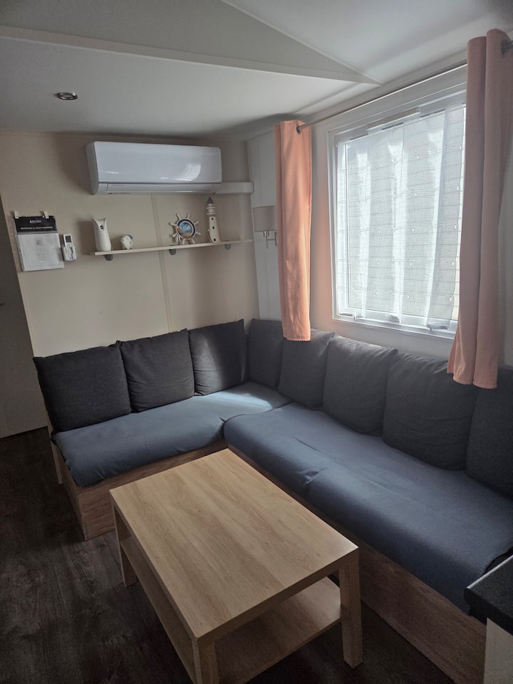 Mobil Home Récent 3 Chambres Jusqu'à 6 Personnes - Pays de la Loire