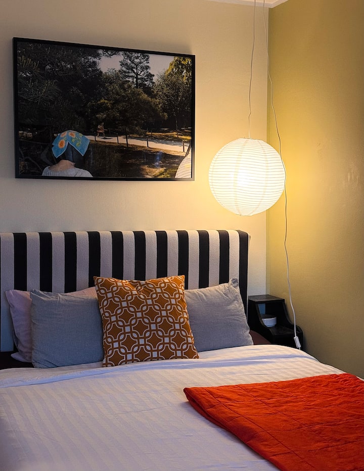 Cozy Green Studio: Wifi, A/c, Next To Train & Tram - Helsinque