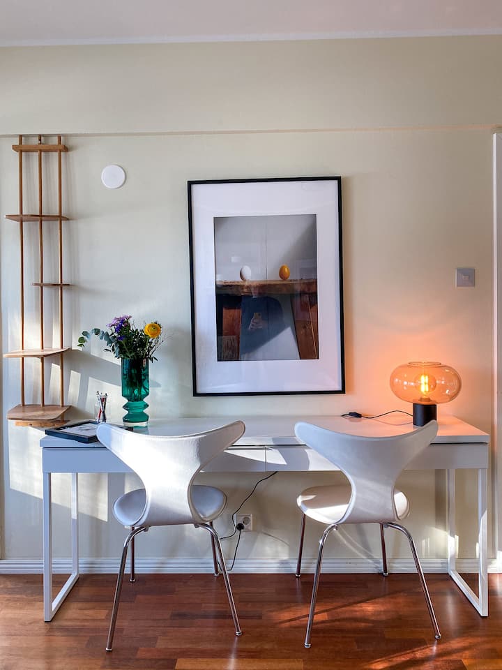 Cozy Green Studio: Wifi, A/c, Next To Train & Tram - Helsinki