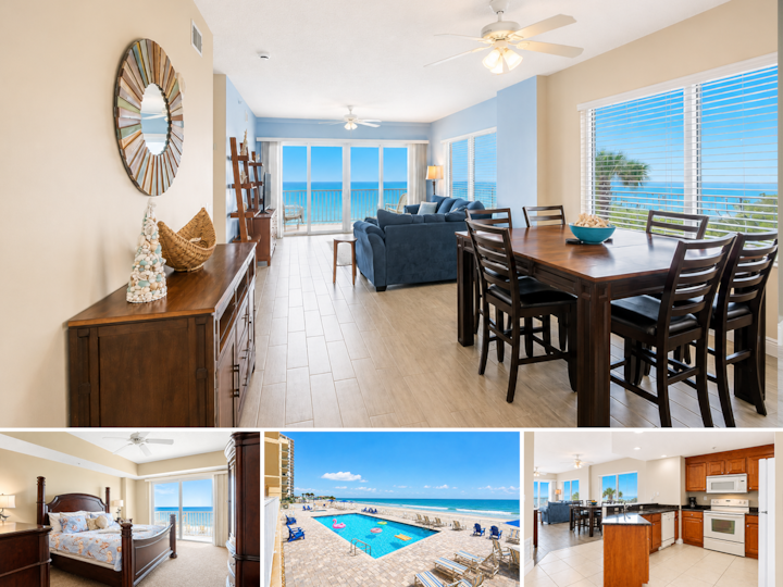 Oceanfront View 1st Floor-heated Pool-sanibel #105 - Daytona Beach Shores, FL