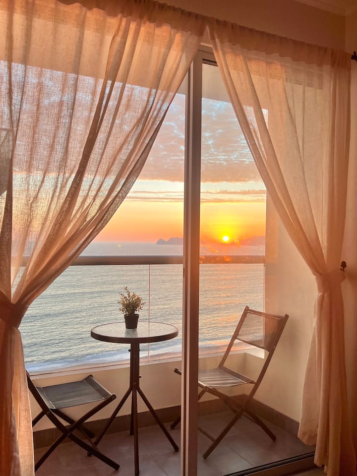 Great Apartment With Amazing Ocean View & Sunset - Lima