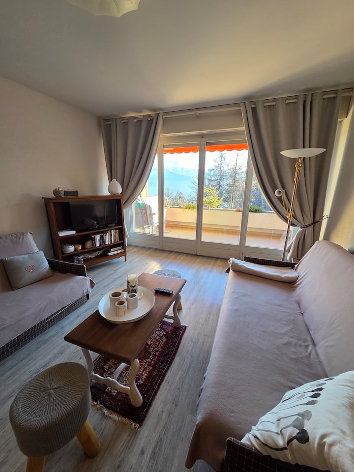 Beau 2.5 Pièce Proche Du Centre Et Des Pistes - Crans-Montana